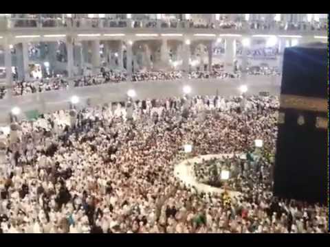 KABE'DE MUAZZAM BİR GÖRÜNTÜ...