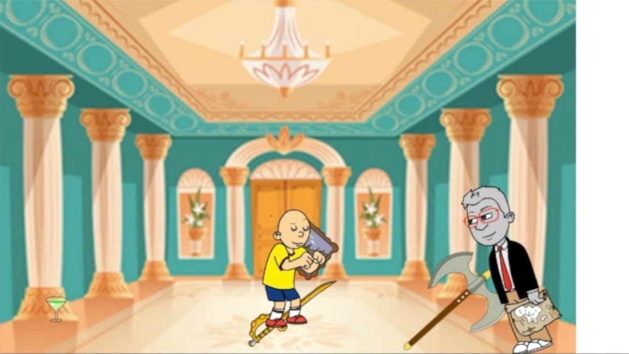 Caillou Ruins the Field Trip and Gets Grounded - YouTube