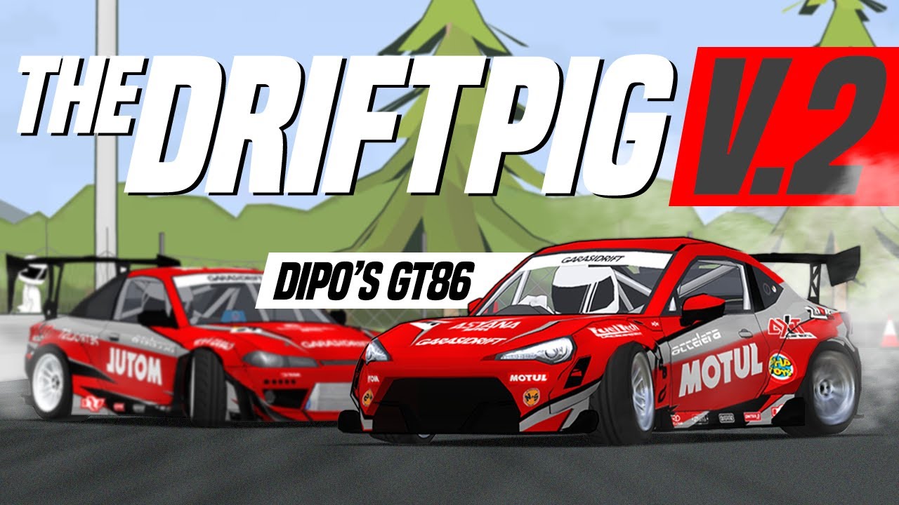 Livery GT86 "The drift pig" V.2 Garasi Drift - Livery Frlegends ...