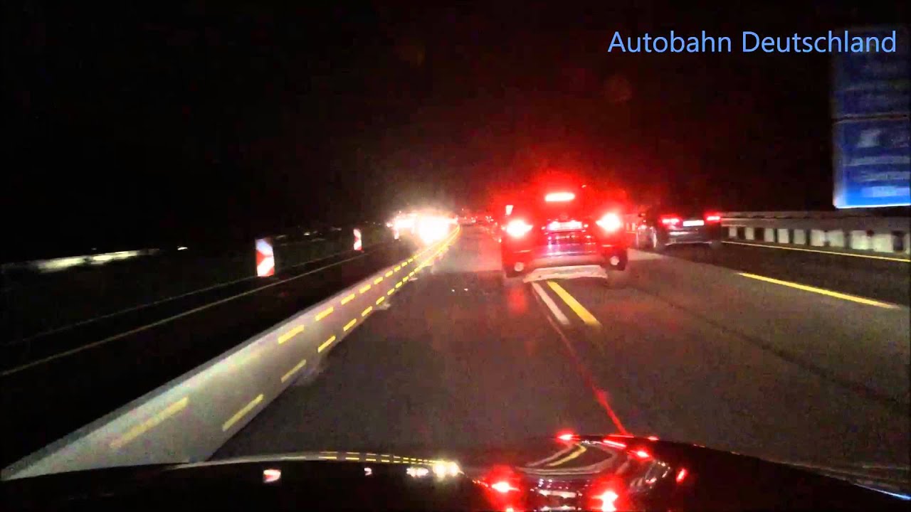 Autobahn A3 Dashcam Kölner Autobahnring - YouTube