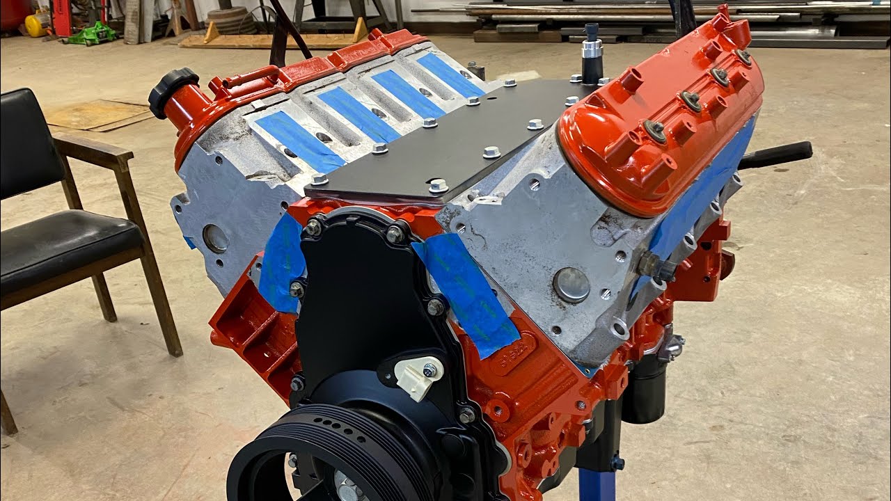 Assembling LH6 LS engine for a future swap. summit pro pistons, eagle ...