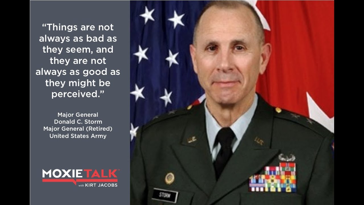 Beginner's Advice-Major Gen. Donald Storm-(Ret) U.S. Army 🦅 - YouTube