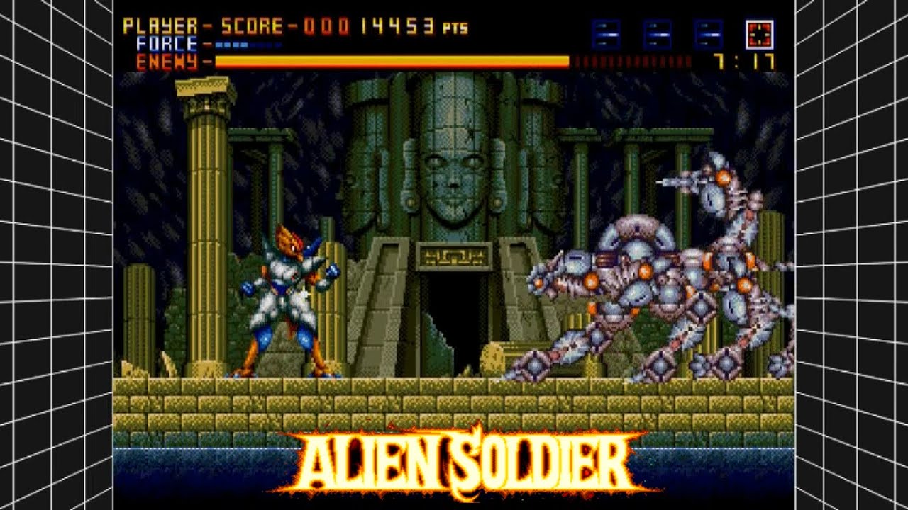 Alien Soldier - Stage 20: 7th Force - YouTube