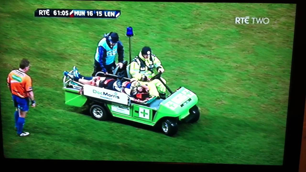 Medical Buggy Thomond Park Stadium - Section of TV coverage - YouTube