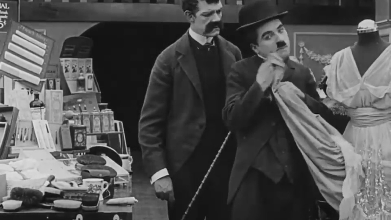 Charlie Chaplin Testing Products The Floorwalker 1916 - YouTube