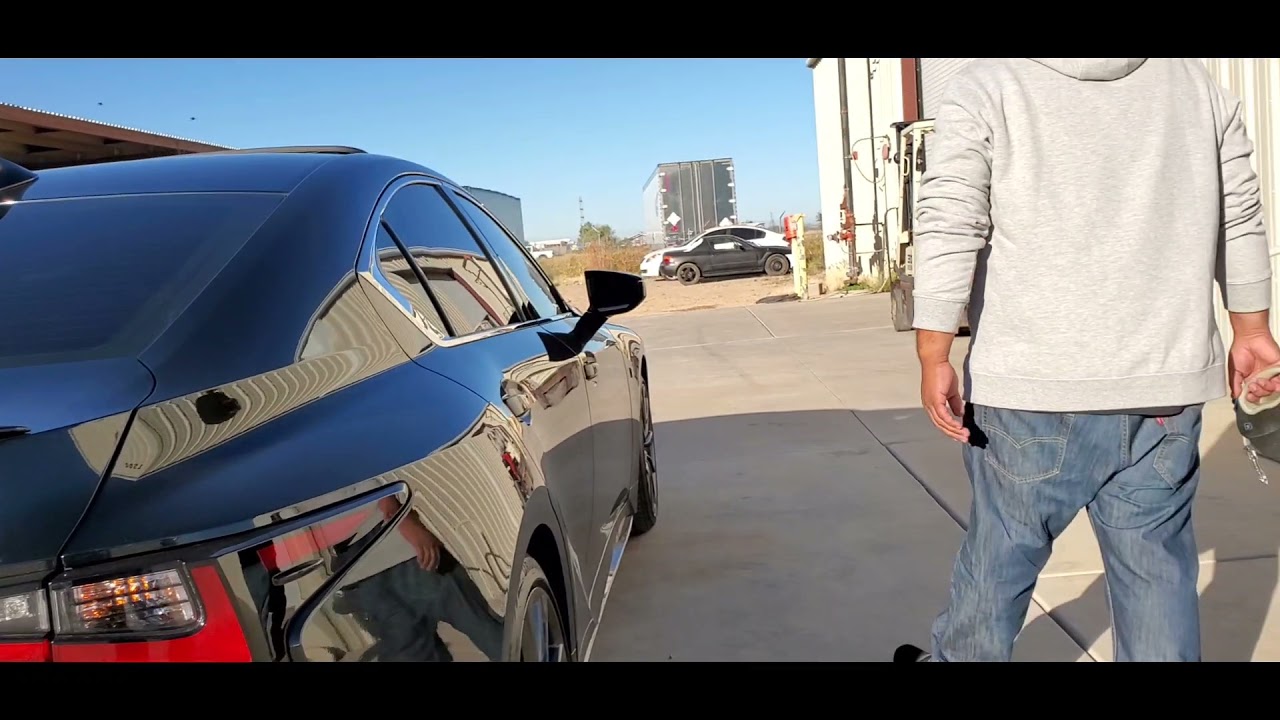 2021 Lexus IS 350 F Sport with RSR lowering springs - YouTube