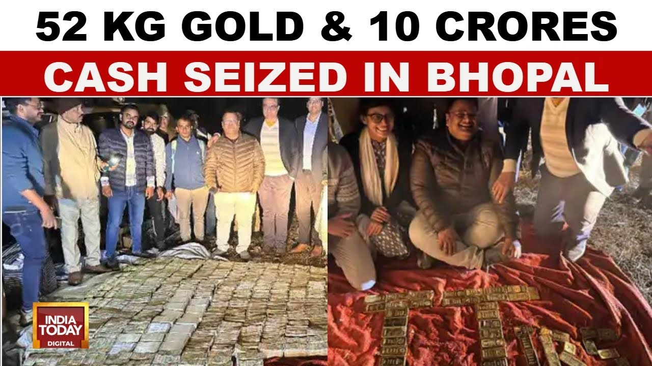 52 Kg Gold And Rs 10 Crores Cash Seized From Abandoned Innova In Bhopal ...