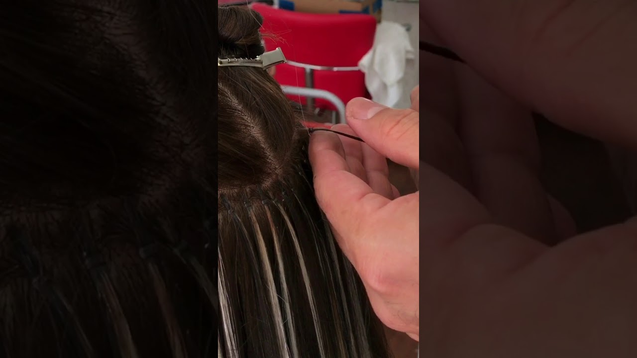 SN SALÓN APLICACIÓN DE EXTENSIONES CON NANO RING (cossy chip) Y GEL ...