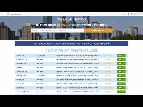 CBDriver - How to Find Driver Contract Jobs - YouTube