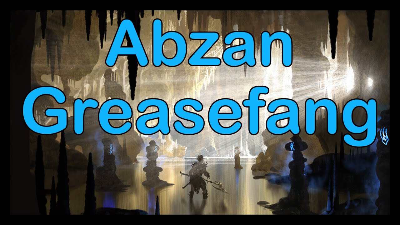 Dominaria United Abzan Greasefang - YouTube