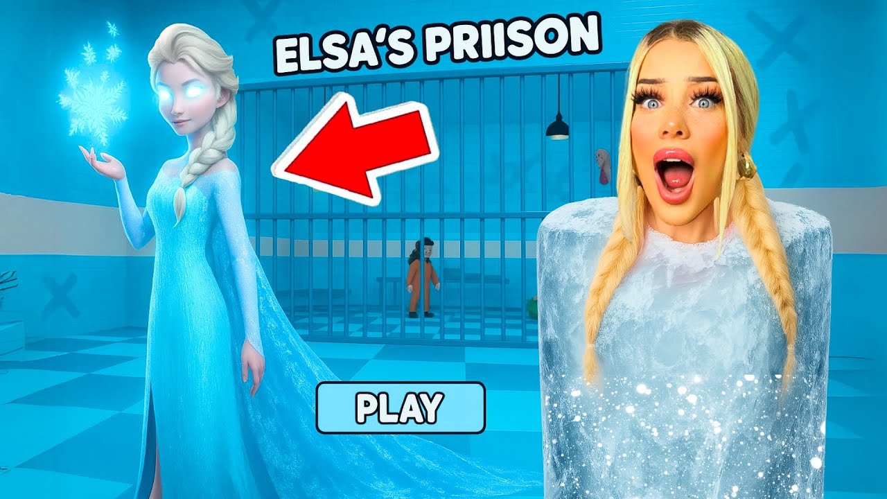 AUSBRUCH aus ELSA GEFÄNGNIS 😳 (Roblox) - YouTube