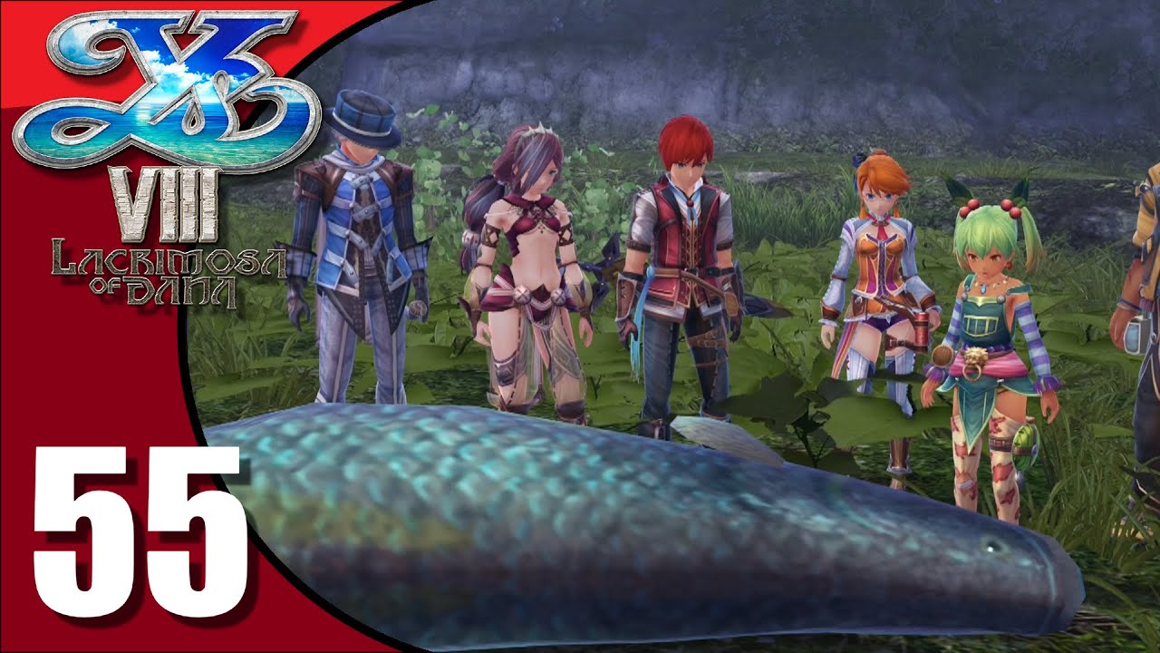 Let's play: Ys VIII: Part 55 - The nemesis fish! - YouTube