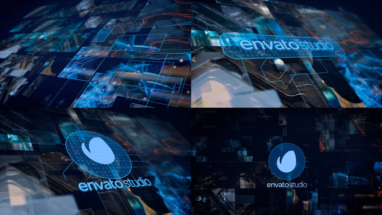 Technology Logo - After Effects Template - YouTube