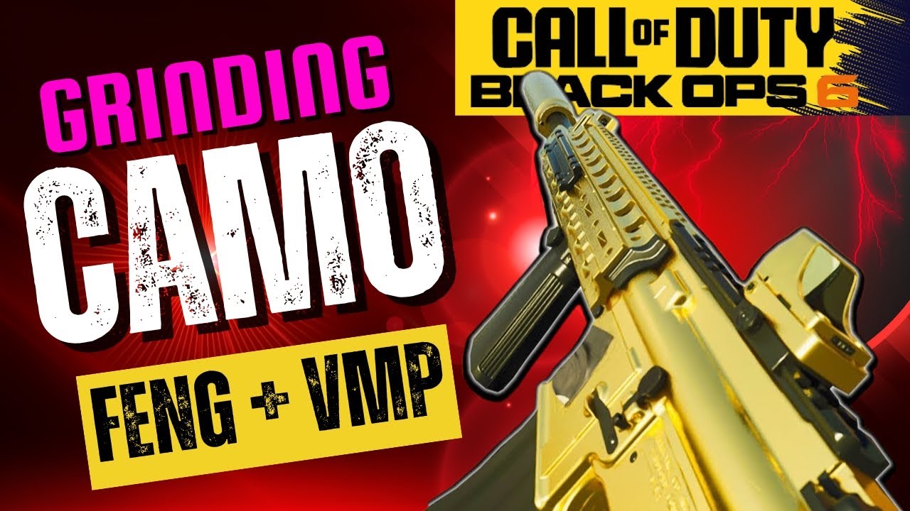CAN YOU MASTER Camo Grinding with Feng and VMP in Call of Duty? - YouTube