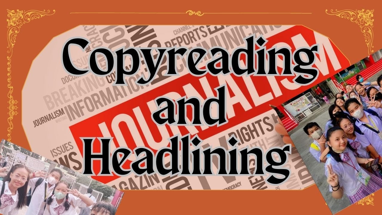 Journalism Contest | Copyreading and Headlining | Jhamaica Bantay - YouTube