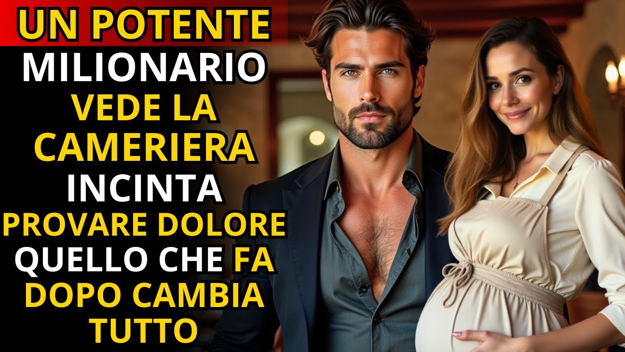 Una Cameriera Incinta Ed Esausta Serve Un Uomo Potente: E Lui La ...
