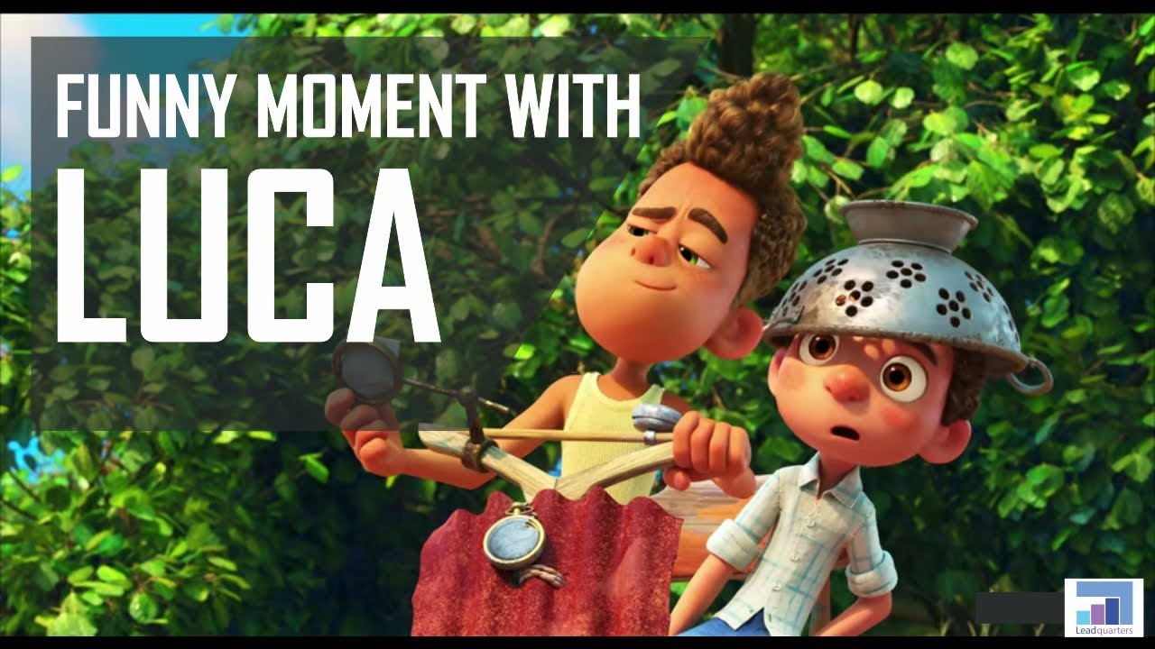 funny moment with LUCA - YouTube