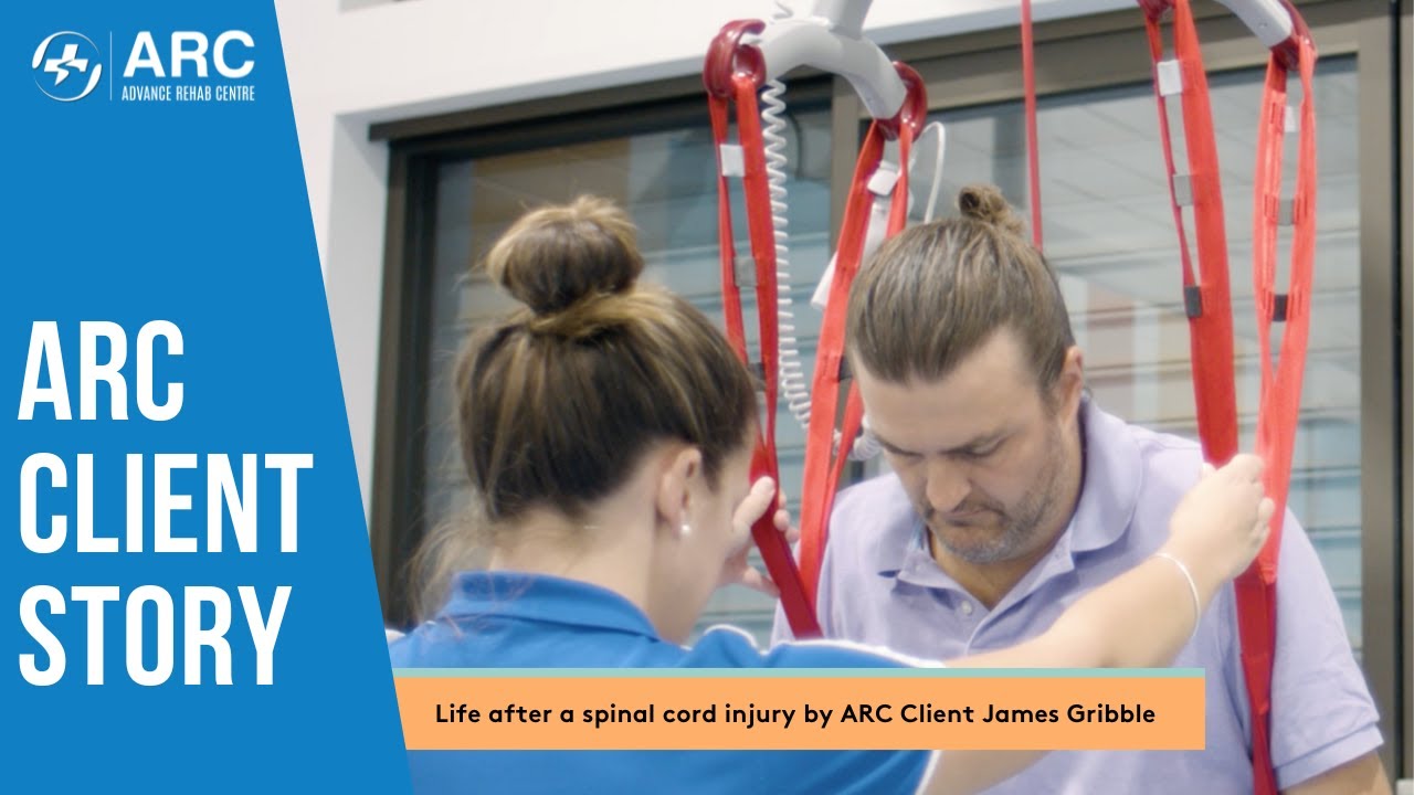 Life after a spinal cord injury by ARC Client James Gribble - YouTube