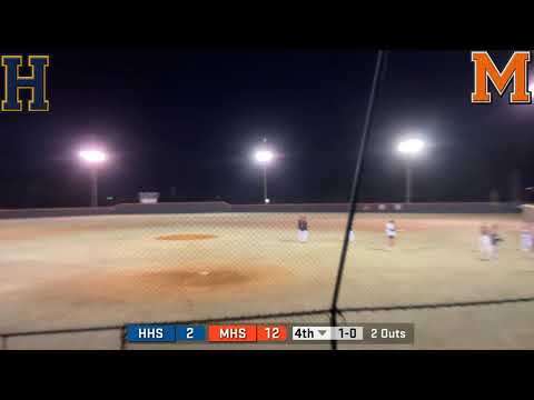 Mangum vs. Hobart Baseball 3/24 - YouTube
