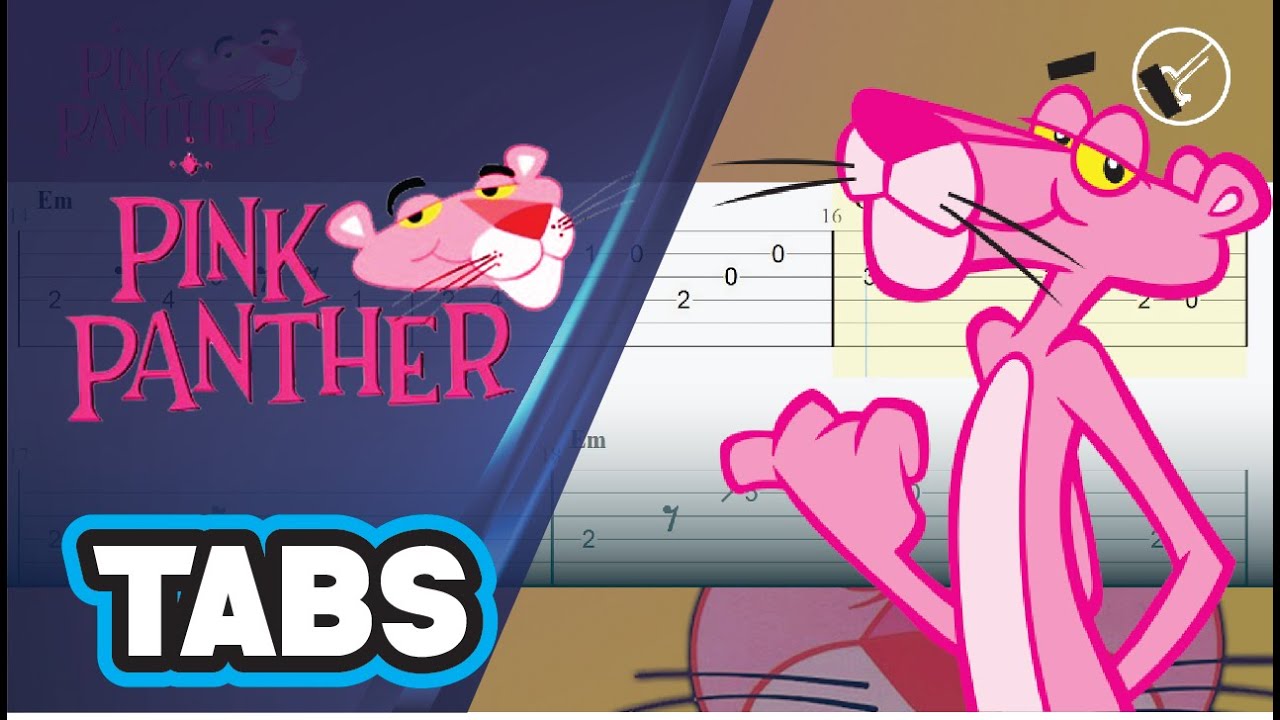La Pantera Rosa | Guitar TABS | Pink Panther Theme Guitar - YouTube