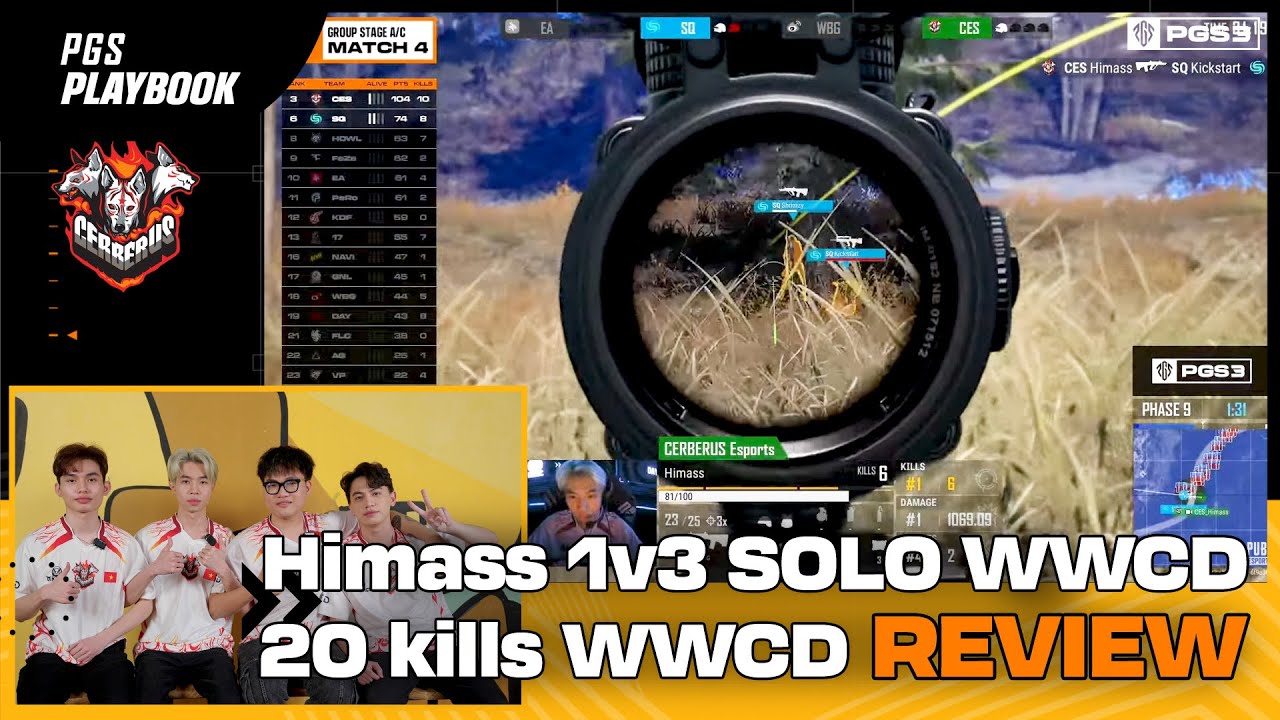 🏆 PGS 3 Playbook: Tấu hài cùng Cerberus Esports với màn phỏng vấn khi ...