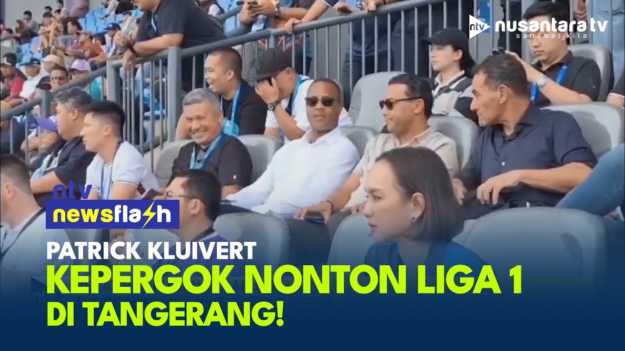 Pelatih Timnas Indonesia Pantau Pertandingan Liga 1 Persita vs Persik ...