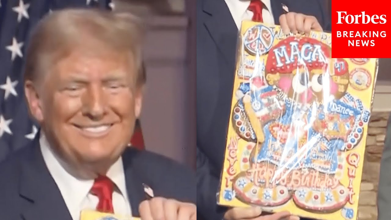 WATCH: Detroit Crowd Gives Donald Trump Birthday Cookie At Campaign ...