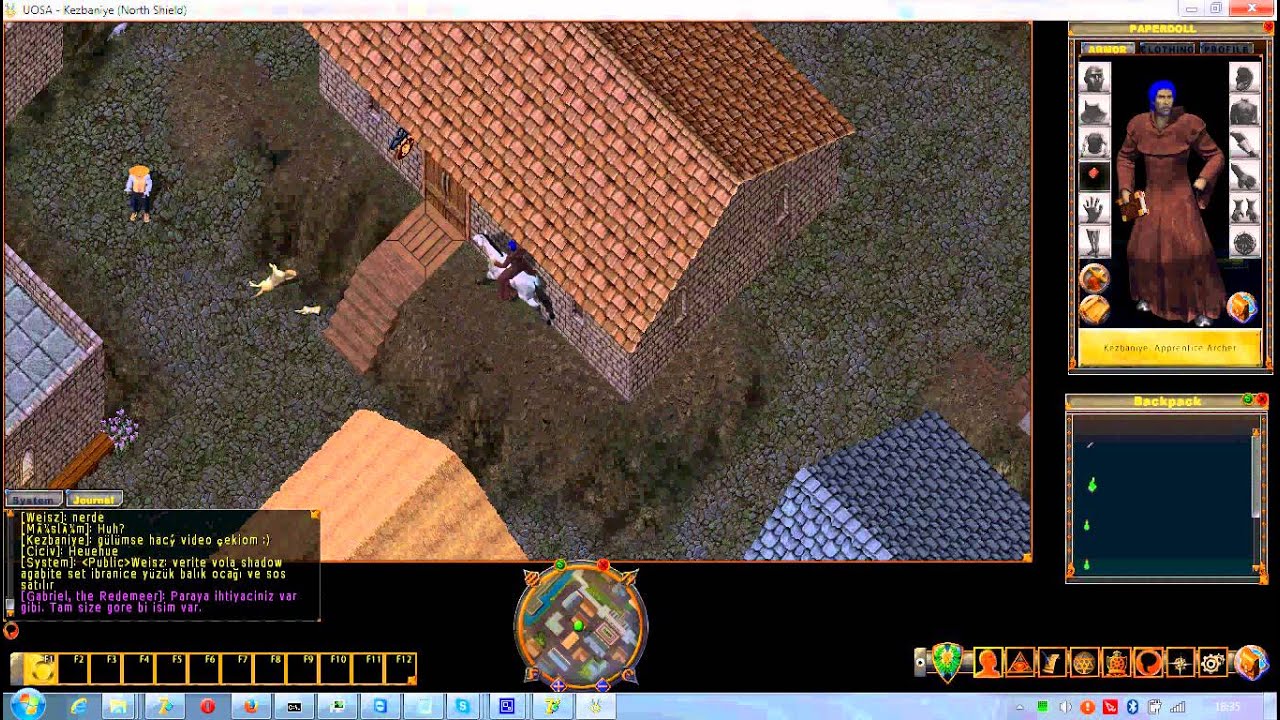 UO stygian abyss client (the north shield) drolyn test - YouTube