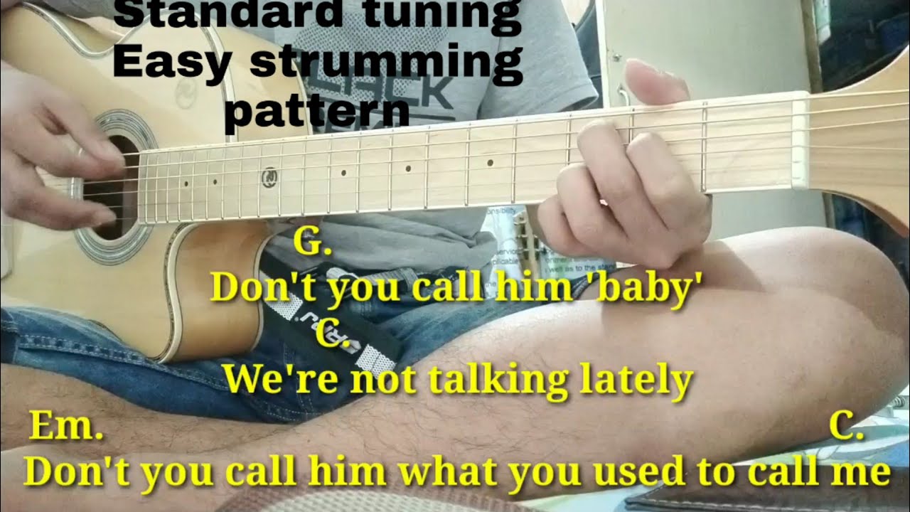 Harry Styles - cherry ( Guitar chords + Lyrics tutorial ) strumming ...