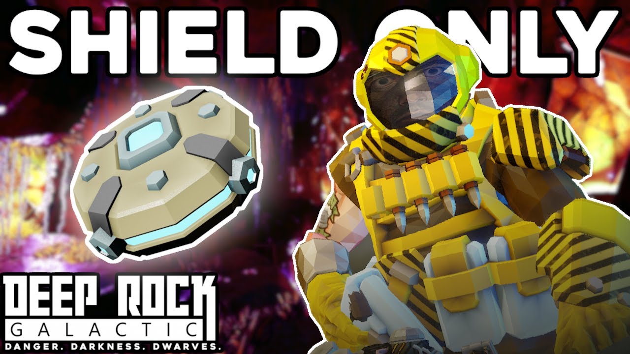 Beating A Mission With Only Shields! | Deep Rock Galactic - YouTube