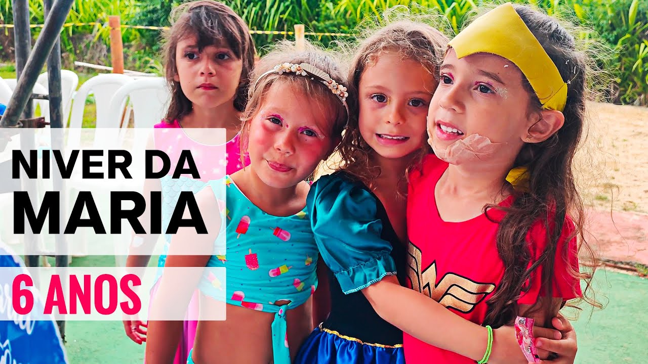 ANIVERSÁRIO DA MARIA 6 ANOS - SÍTIO ROBATTO - BAHIA - CANAL CADÊ MARIA ...
