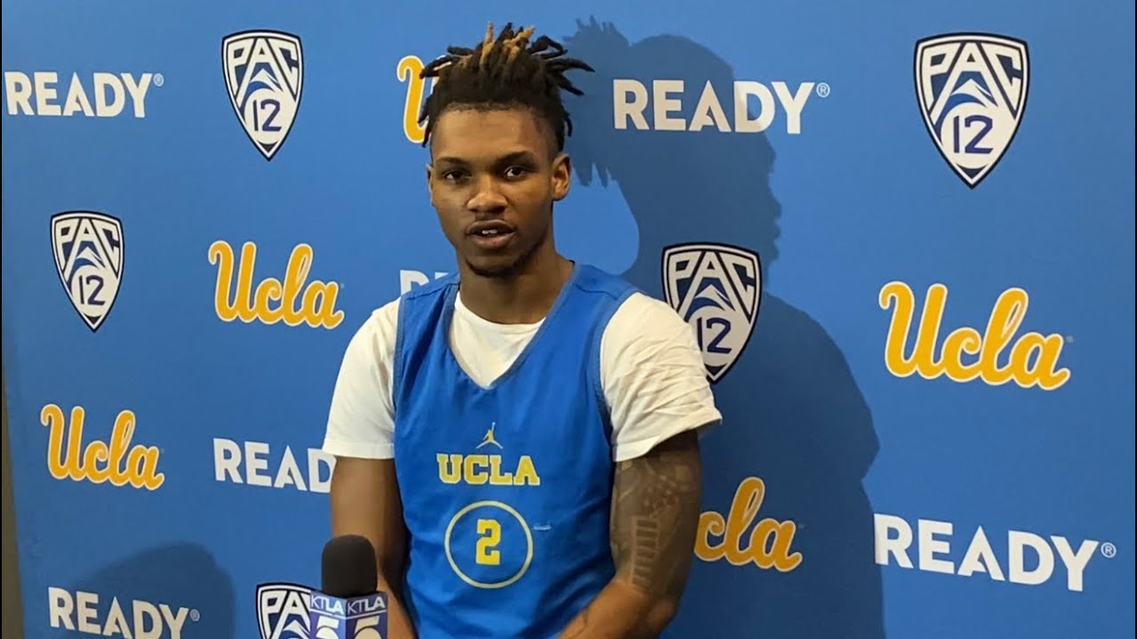 UCLA point guard Dylan Andrews before practice 2/22 - YouTube