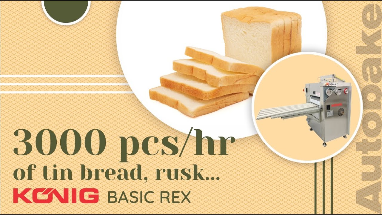 Efficient Tin Bread and Rusk Production with Koenig Make-up System in ...