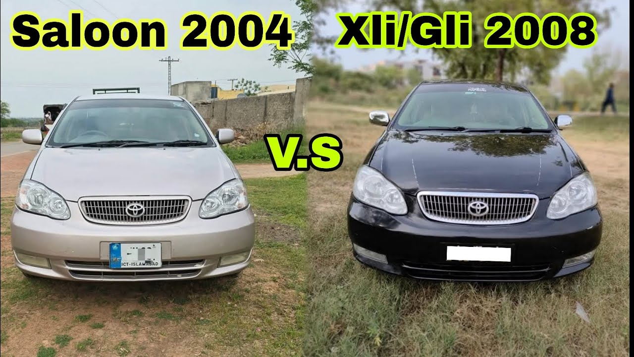 Toyota Corolla SE Saloon 2004 Vs Xli |Gli 2008 Model For Sale In ...