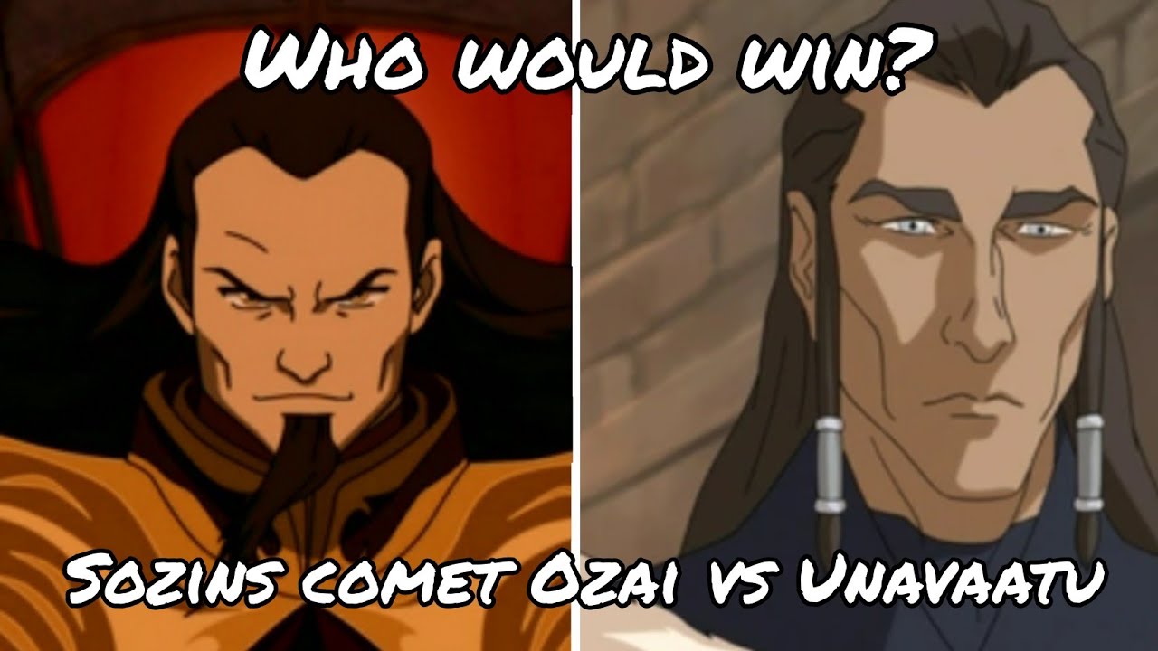 Avatar : Ozai vs Unavaatu- Who would win? (Dark Avatar) (ATLA and Korra ...