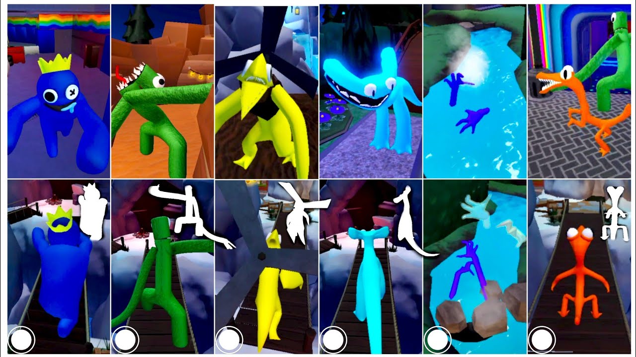 What if i become every one in rainbow friends chapter 2 #roblox - YouTube