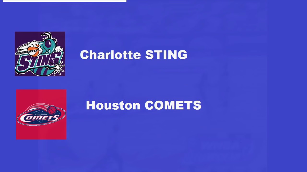 1997 WNBA Playoffs - YouTube
