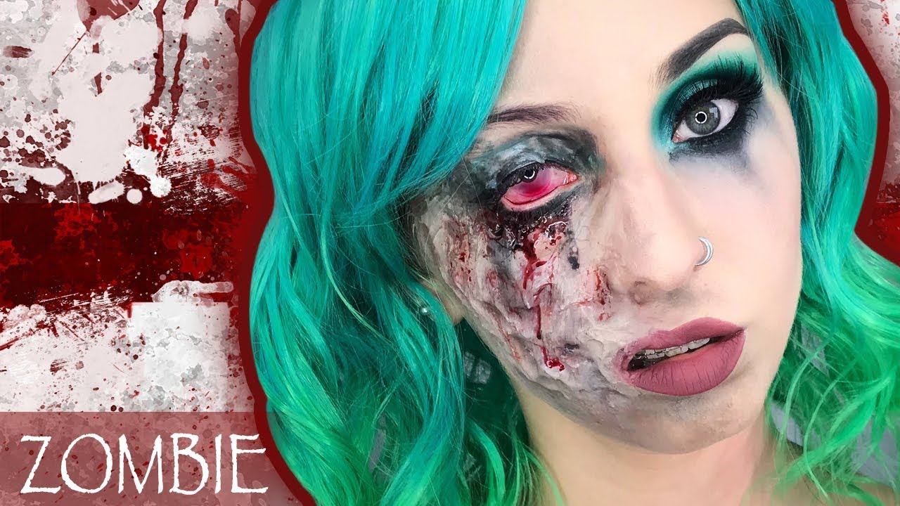 Zombie Infection SFX Makeup HALLOWEEN 2017 - YouTube