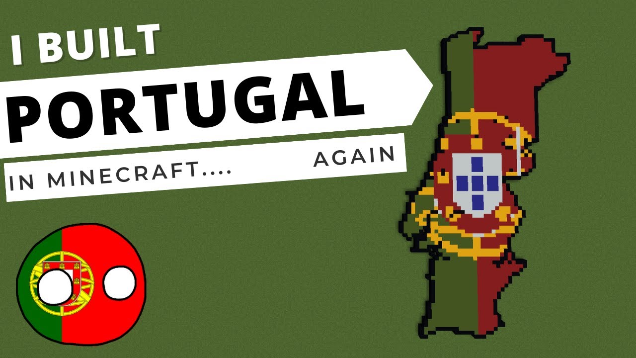 I Built Portugal In Minecraft.... Again - YouTube