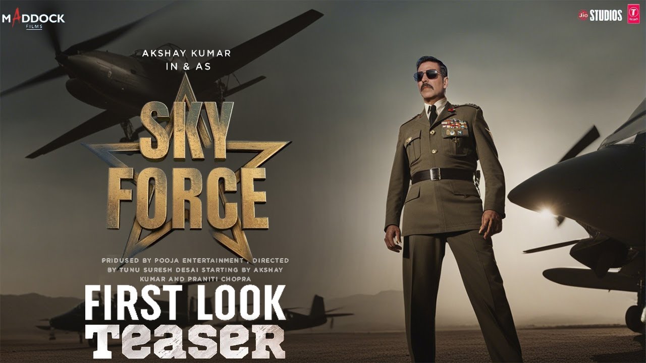 Sky Force | First look Announcement Teaser | Akshay Kumar , Sara ali ...