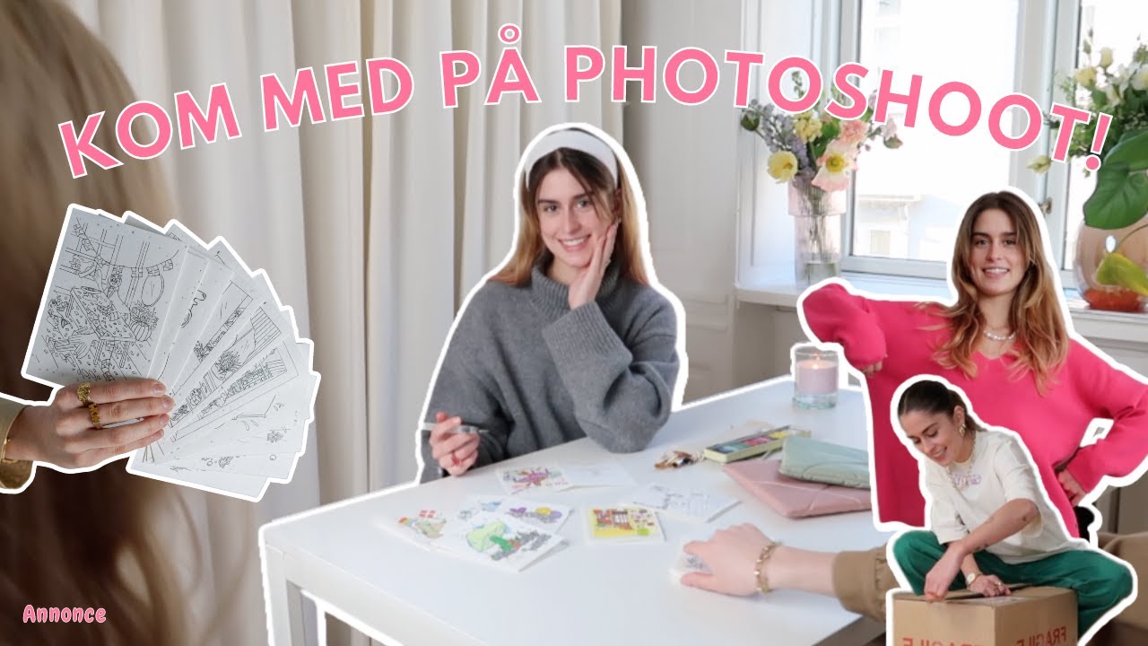 JEG LEGER MODEL FOR EN DAG | Mathilde Olsen - YouTube