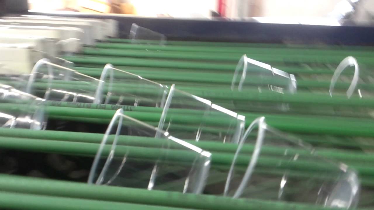 Plastic Cup Stacking Machine - YouTube