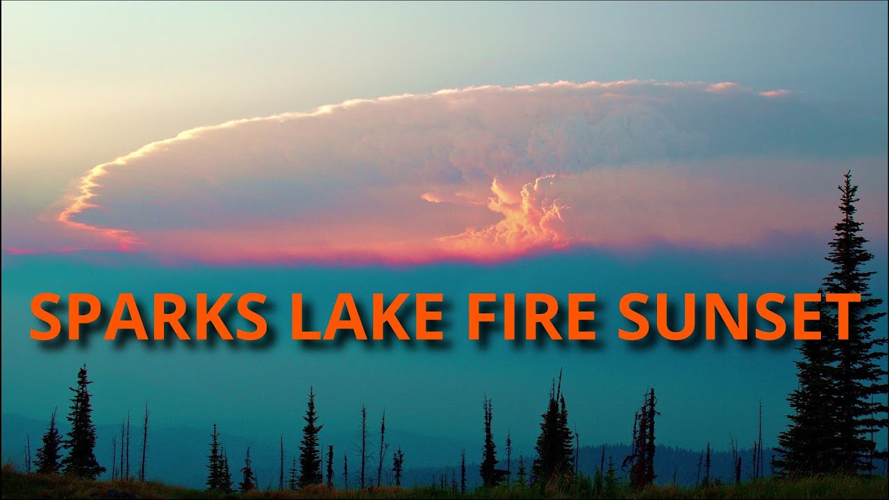 Sparks Lake BC Forest Fire Timelapse / Video shot from Greenstone ...