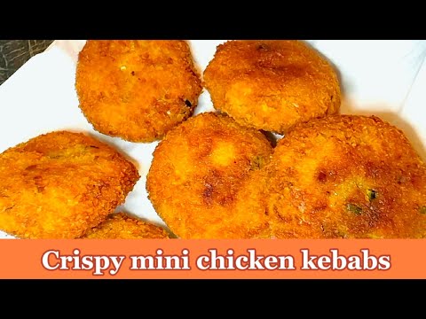 How to make Crispy Mini Chicken Kebabs | Must try - YouTube
