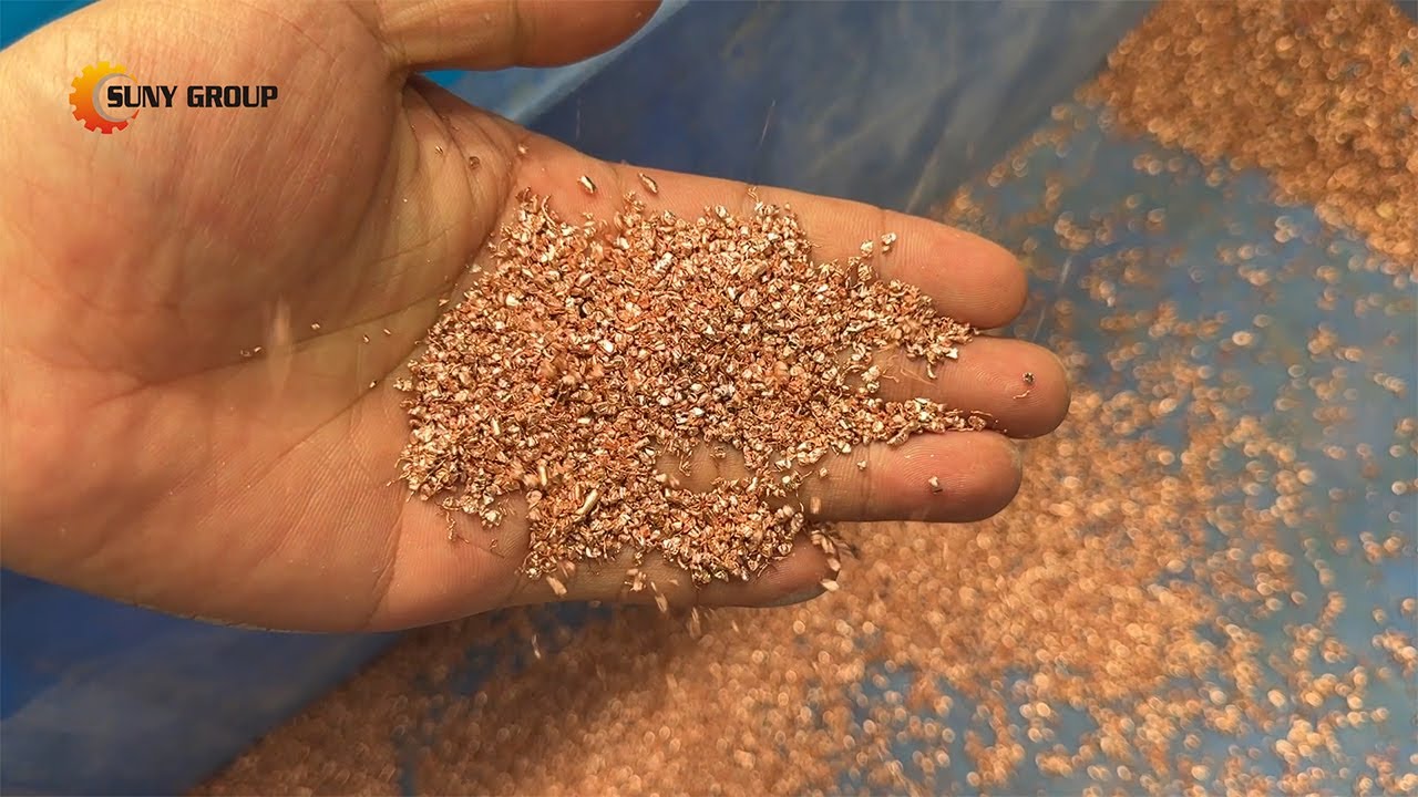 100kg/h Copper Wire Granulator | Compact & Profitable Cable Recycling Machine - YouTube