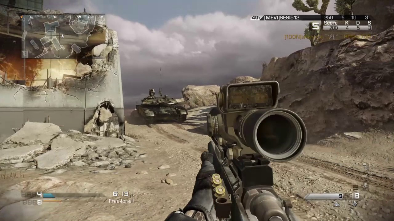 Call of Duty #4 sniping - YouTube