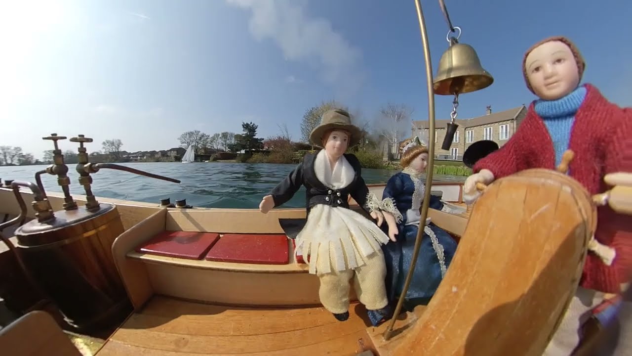 Rawdon Model Boat Club a steam day out - YouTube