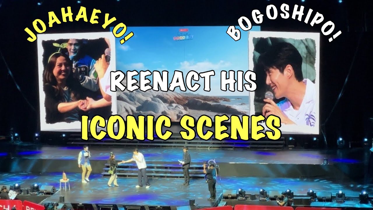 [4K] Kim Seon Ho Bench Fanmeet | Reenact iconic scenes with fans ...