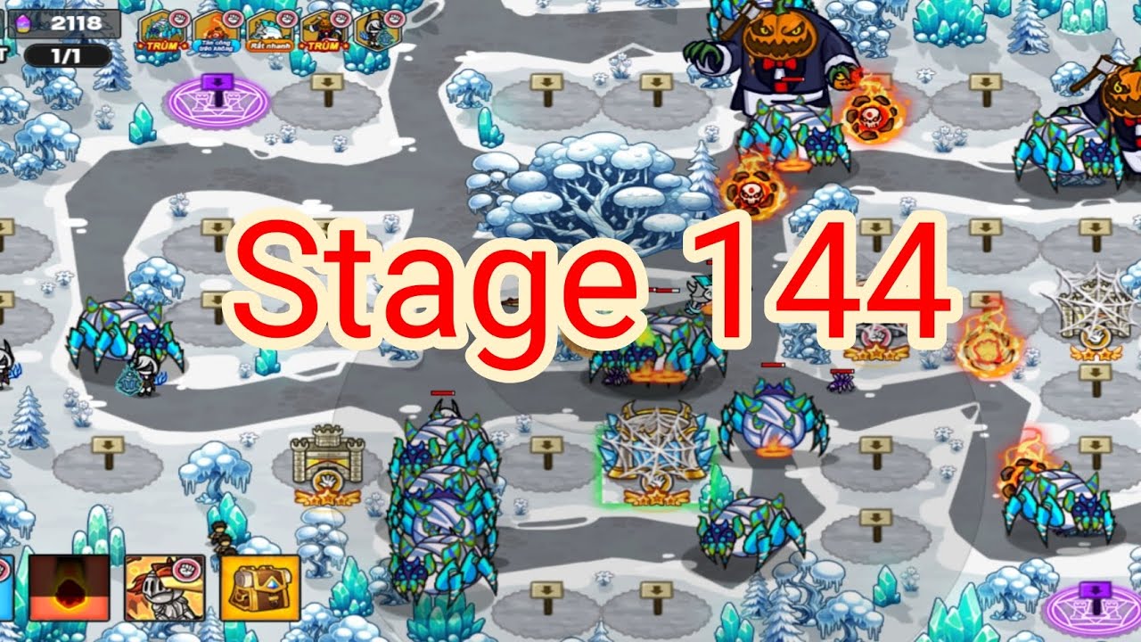 Stage 144 Gold tower defence M - YouTube