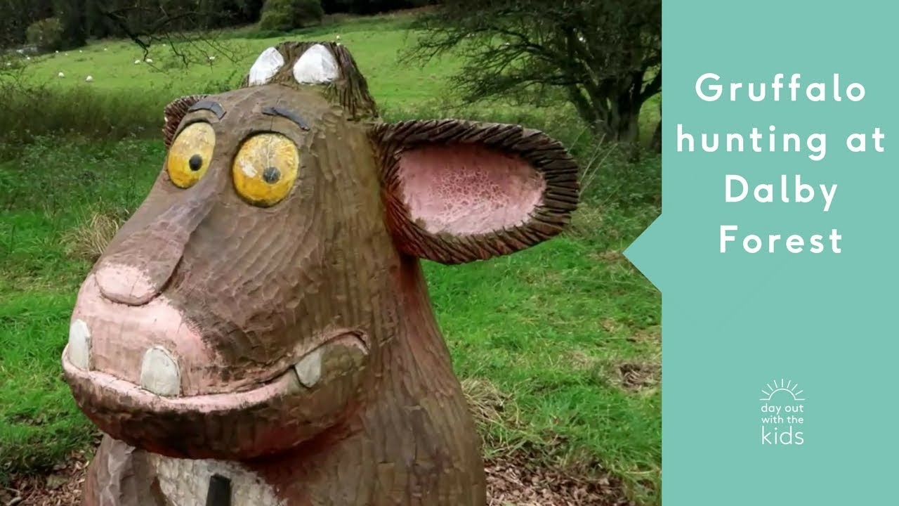 Gruffalo hunting and autumn walks at Dalby Forest - YouTube